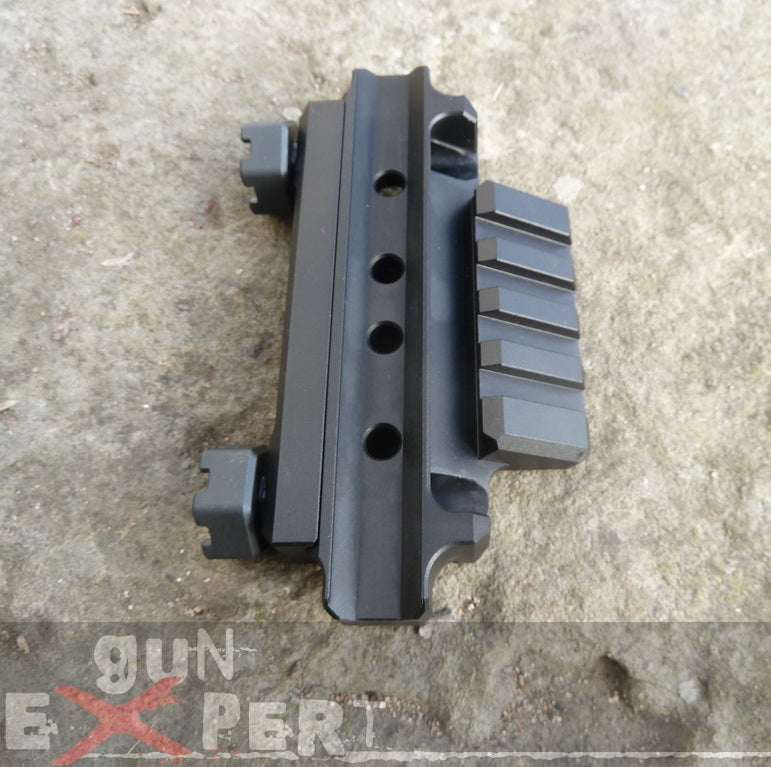 Picatinny red dot mount mount for Trijicon ACOG & offset Picatinny base ...